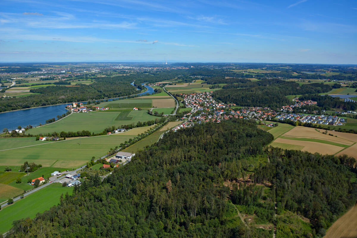 Lage - Die Gemeinde - Eching in Niederbayern